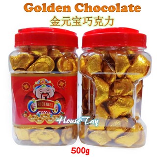 Golden Chocolate Yuan Bao 金元宝巧克力 500g | Shopee Malaysia
