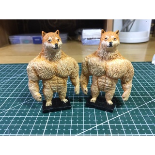 Statue, Model meme cheems shiba muscle 6 pack | Shopee Malaysia