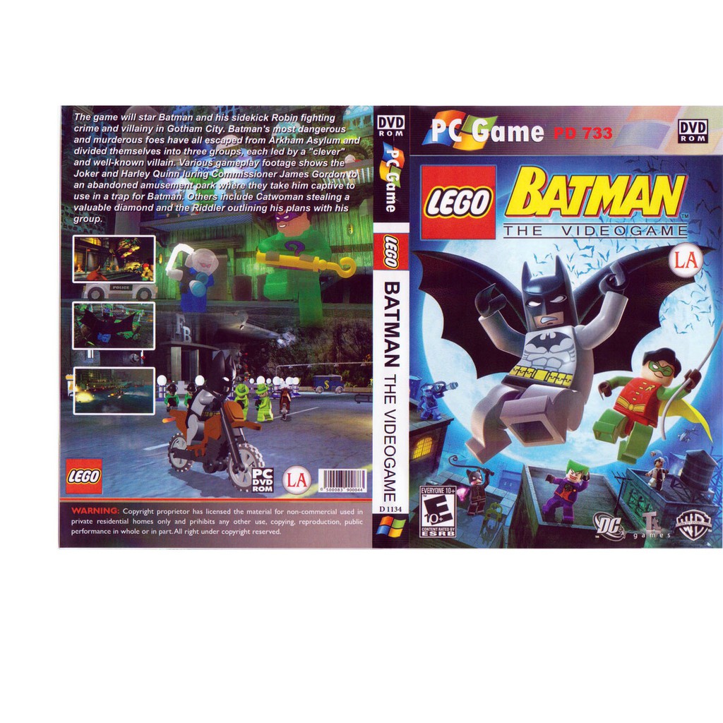 PC game Collection LEGO BATMAN - 1 DVD | Shopee Malaysia