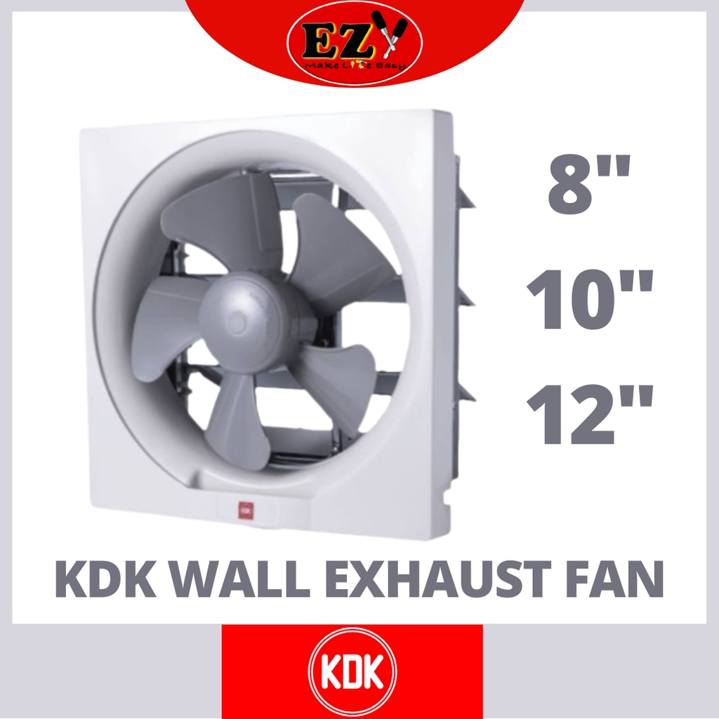 KDK EXHAUST FAN (WALL) 8"/10"/12" 20AQM/25AQM/30AQM VENTILATION FAN ...
