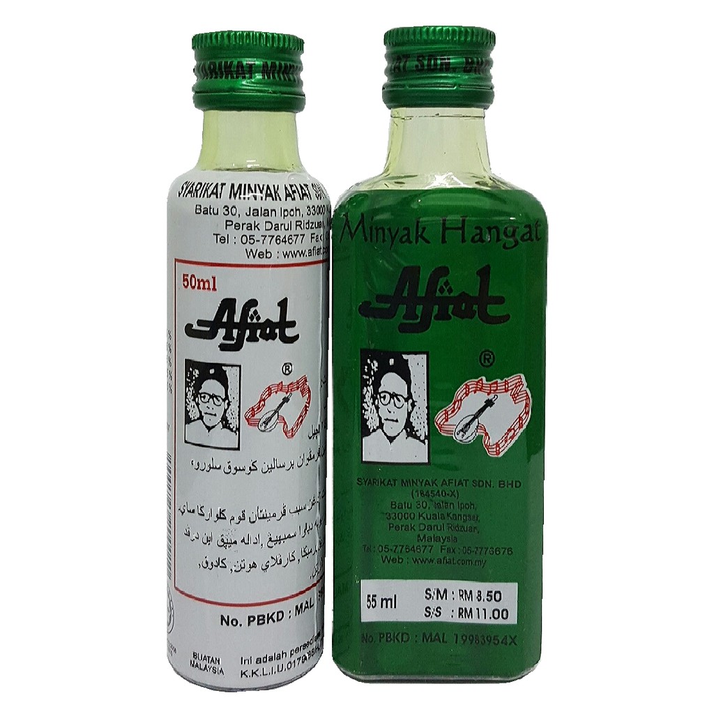 Afiat Minyak 50ml / Afiat Minyak Hangat 55ml | Shopee Malaysia