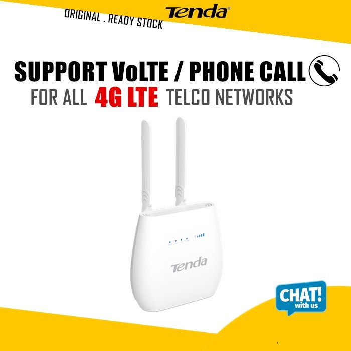 TENDA 4G09 4G06 4G680 4G185 V2 4G LTE Wireless WiFi Modem Router SIM ...