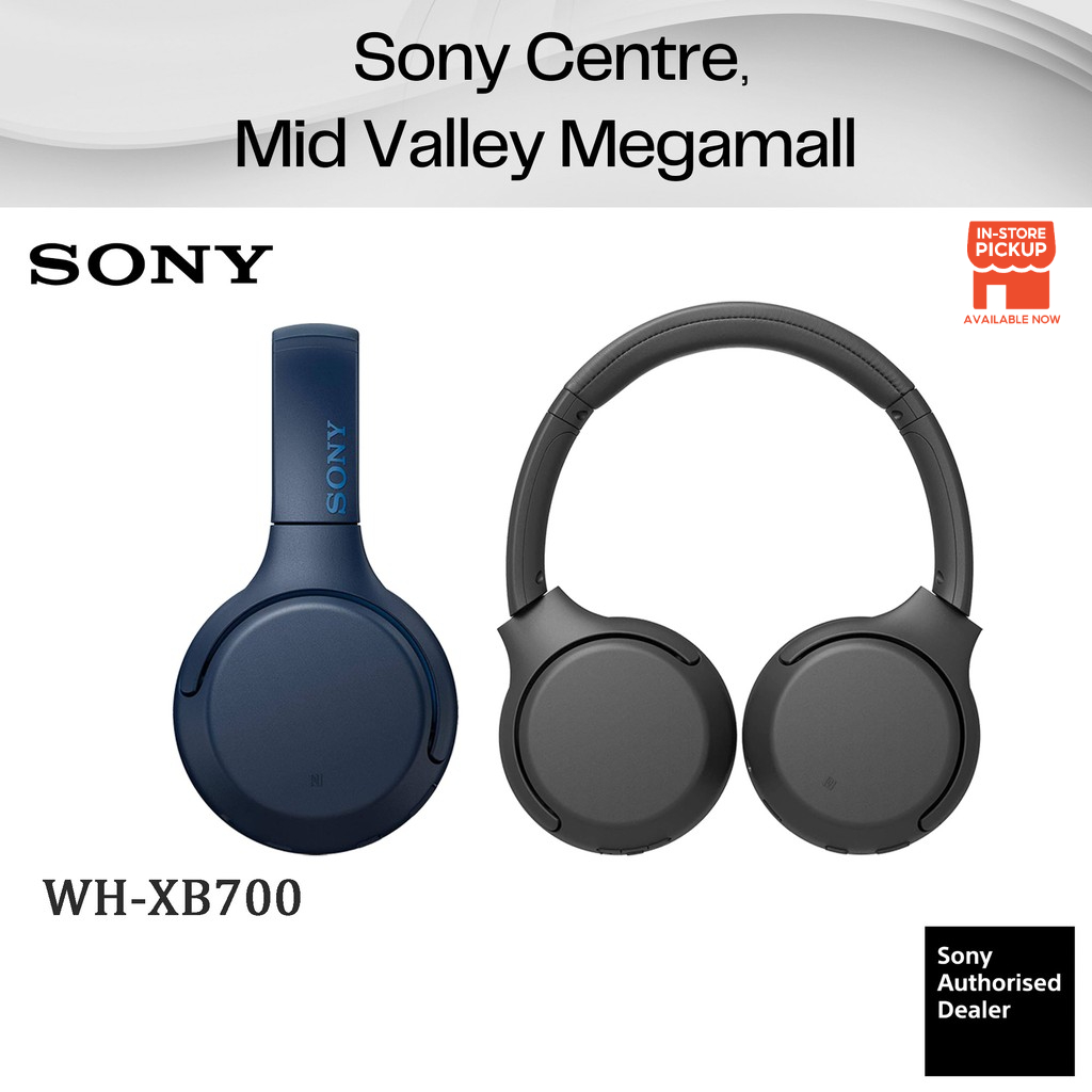 SONY WH-XB700 WHXB700 XB700 Wireless Extra Bass Over Ear Headphones ...
