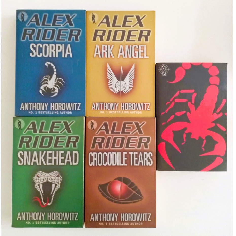 Alex Rider Series - Scorpion, Ark Angel, Snakehead, Crocodile Tears ...