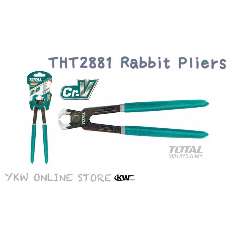 TOTAL THT2881 Rabbit Pliers | Shopee Malaysia