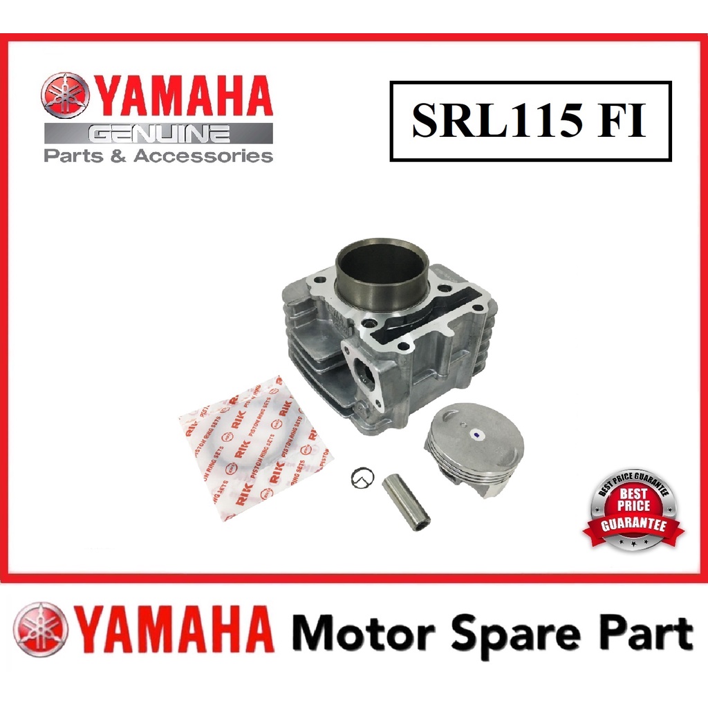 YAMAHA SRL115 FI CYLINDER BLOCK ASSY 50MM 57MM 62MM BLOK SET KIT COMP ...