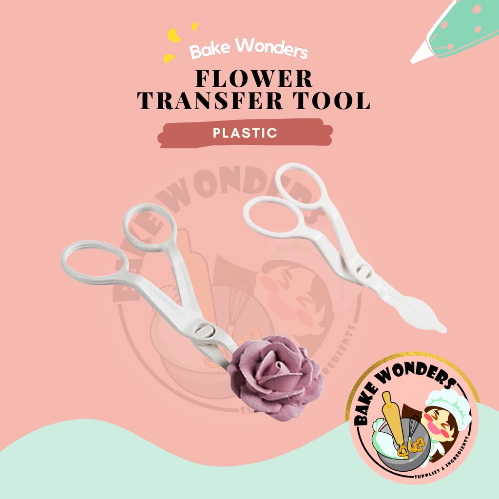 Buttercream Flower Transfer Tool/ Flower Lifter/ Flower Scissors ...