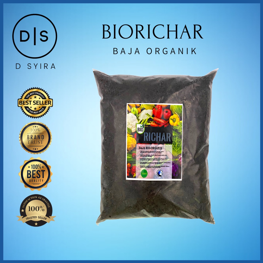 1kg Baja Bio-Organik Bio Richar Terbaik Formulasi Dari Mardi | Shopee ...