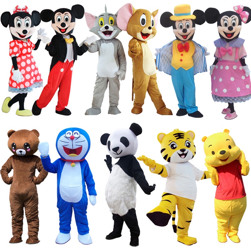 Ready made mascot costume cartoon animation suit adult size role play ...