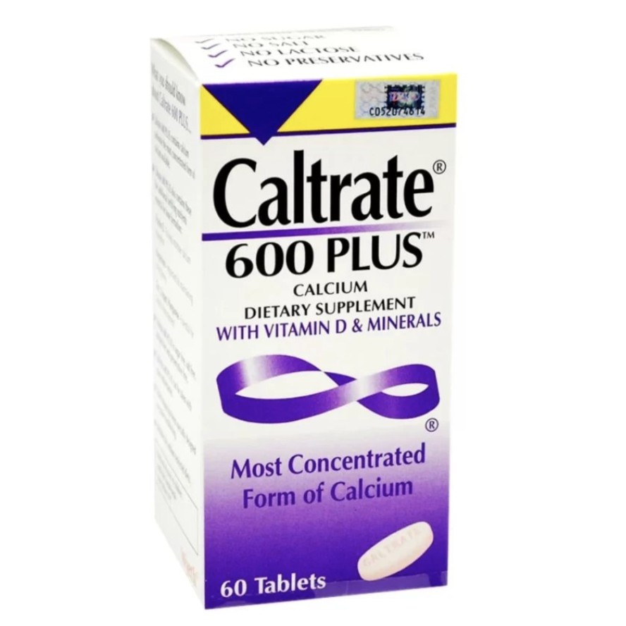 Caltrate 600 PLUS Calcium Dietary Supplement 60'S | Shopee Malaysia