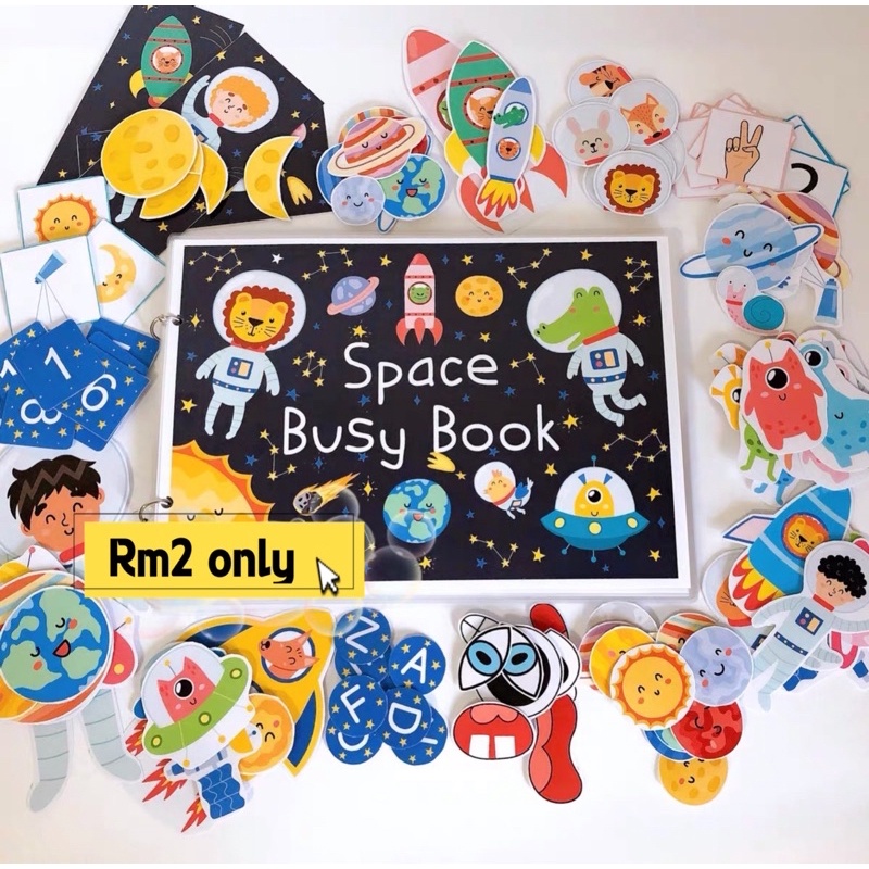 Kindergarten Science busy book PDF e-book Space busy book Softcopy ...