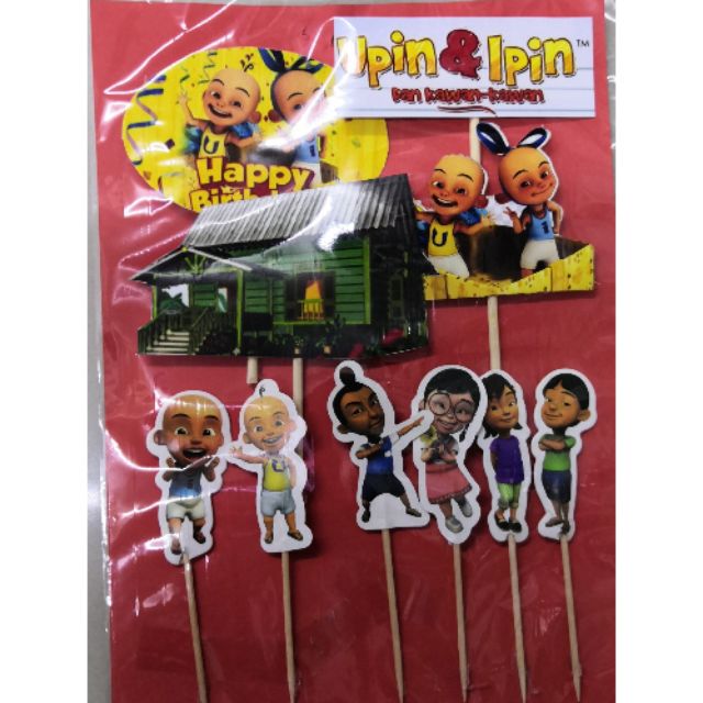 Upin ipin Cake topper stick topper | Shopee Malaysia