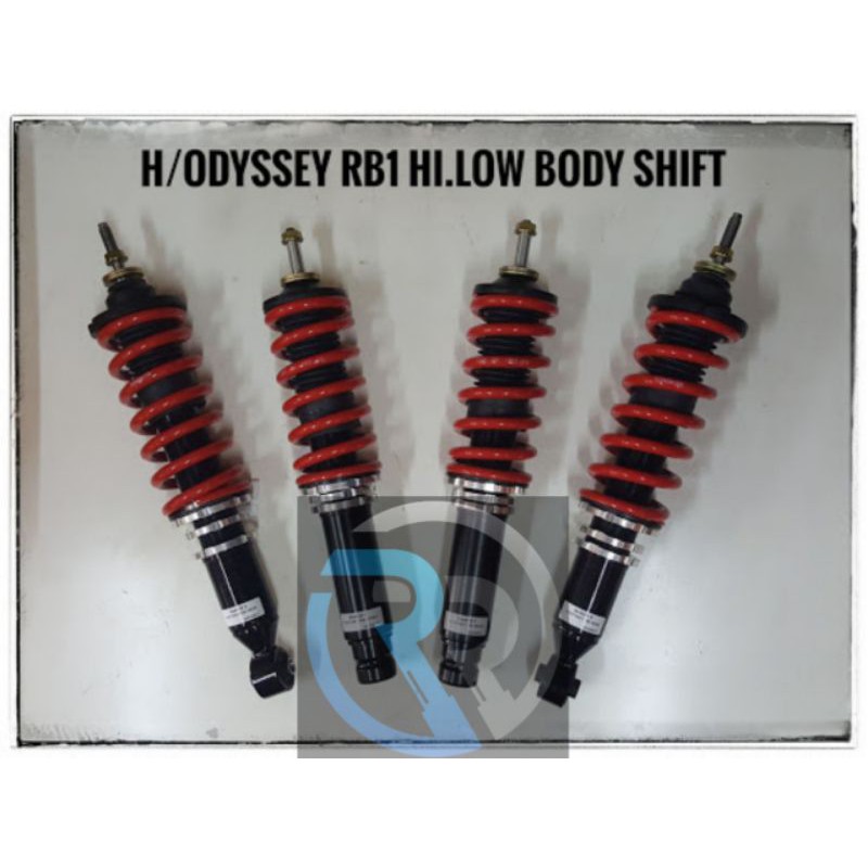 D2 Adjustable Hi Low Bodyshift Honda Odyssey RB1-RB3/Honda Odyssey RA1 ...