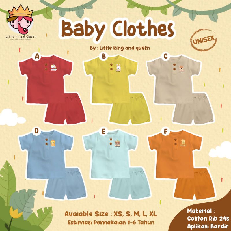 Little King and Queen Baby Clothes Colorful 1-5 Years | Shopee Malaysia