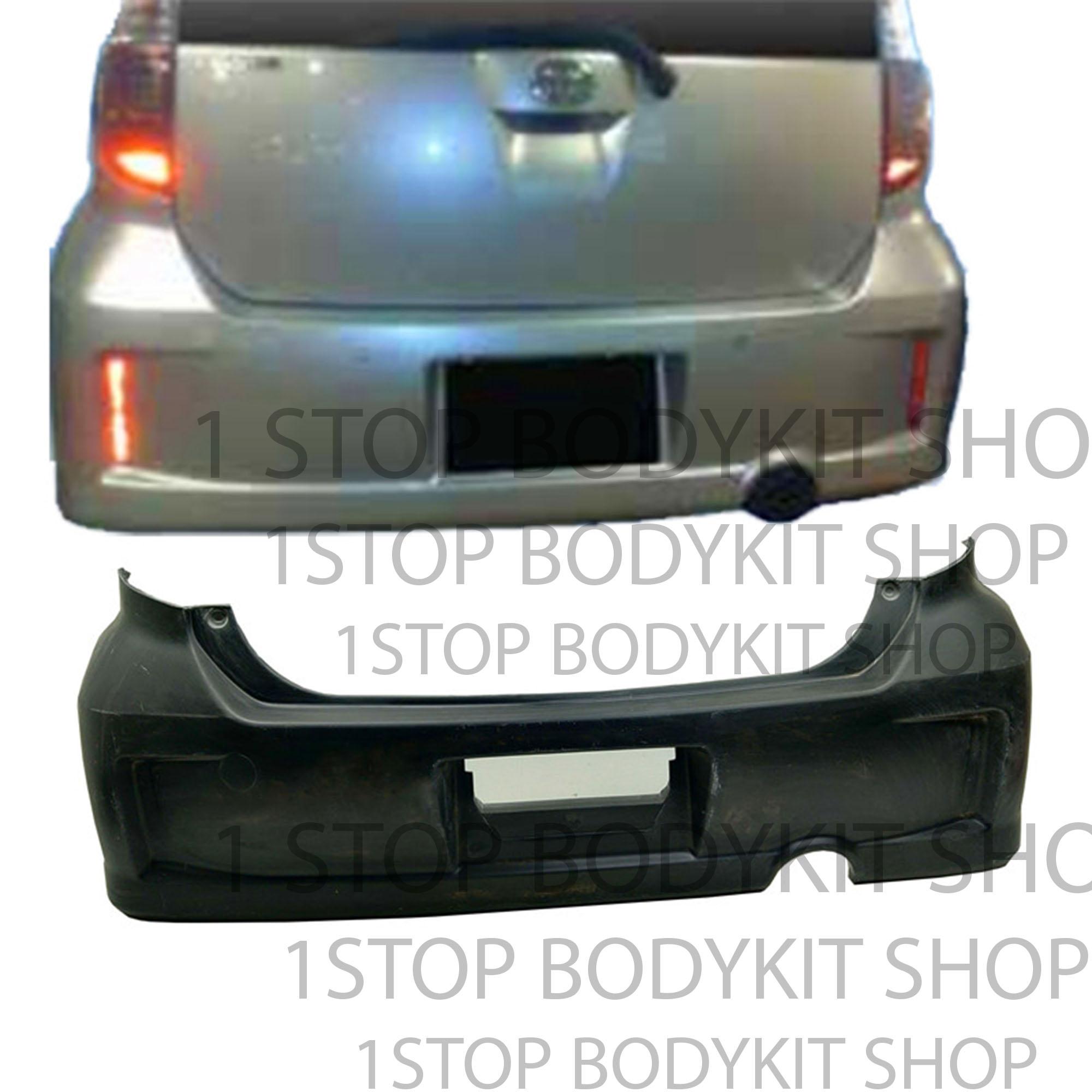 Perodua myvi rear bumper skirt lip bodykit | BeeCost