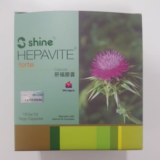 Shine Hepavite Forte Capsule 100's Vegecaps (For Liver) | Shopee Malaysia