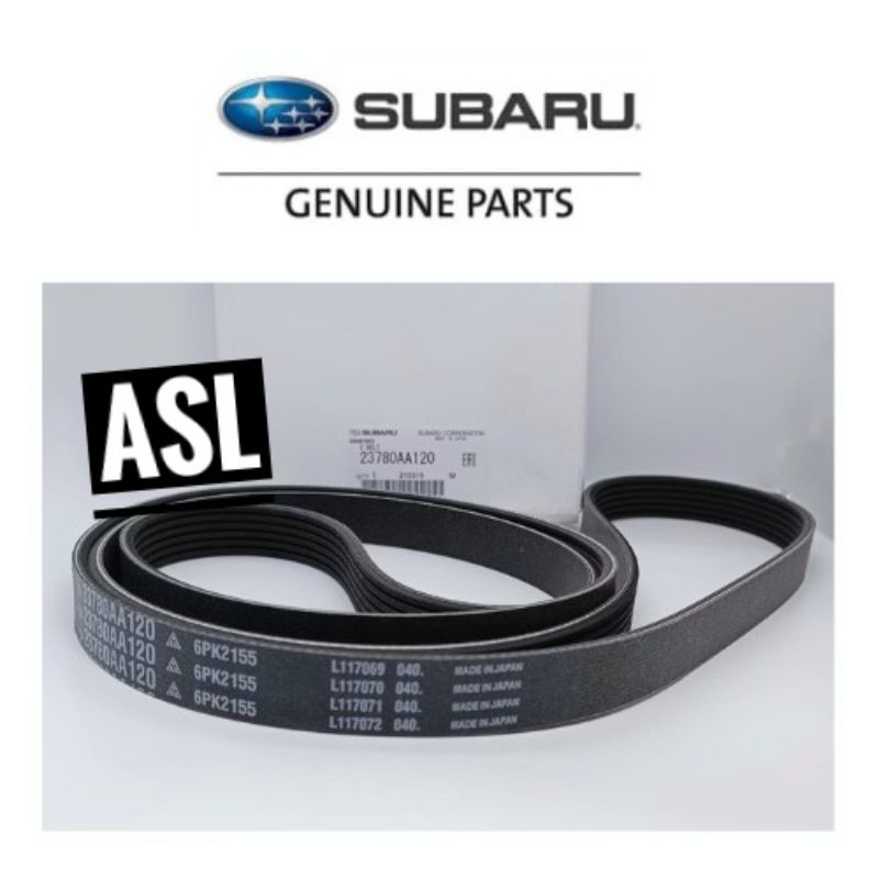 23780AA120 Genuine Subaru V Belt Fan Belt XV Forester Exiga Legacy ...