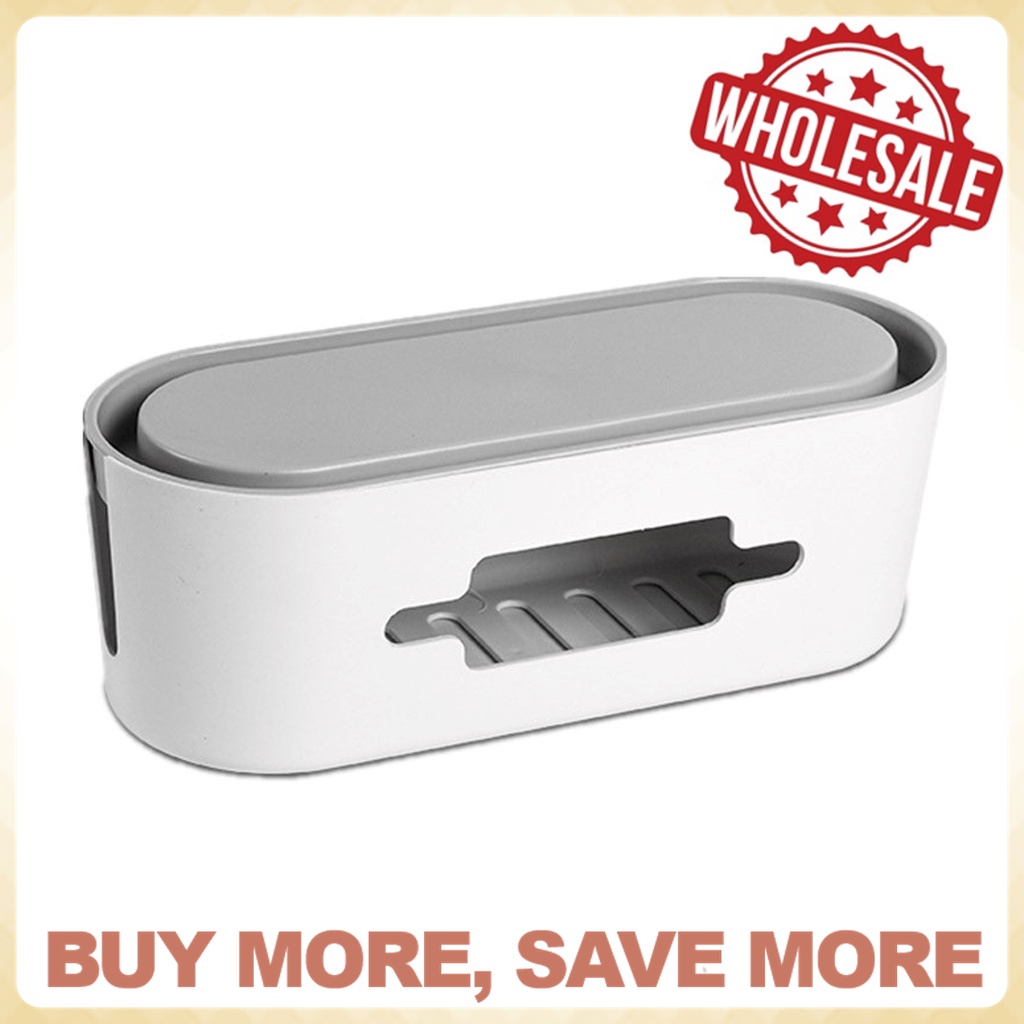 [ReadyStock]Extension Plug Socket Storage Box Extension Plug Cable ...