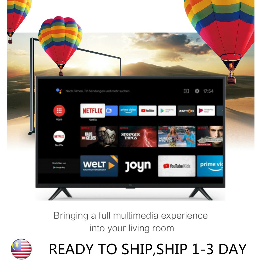 🇲🇾(Preinstall Movies) XiaoMI TV 55 / 65 Inch 4K UHD HDR MITV 4S Smart ...