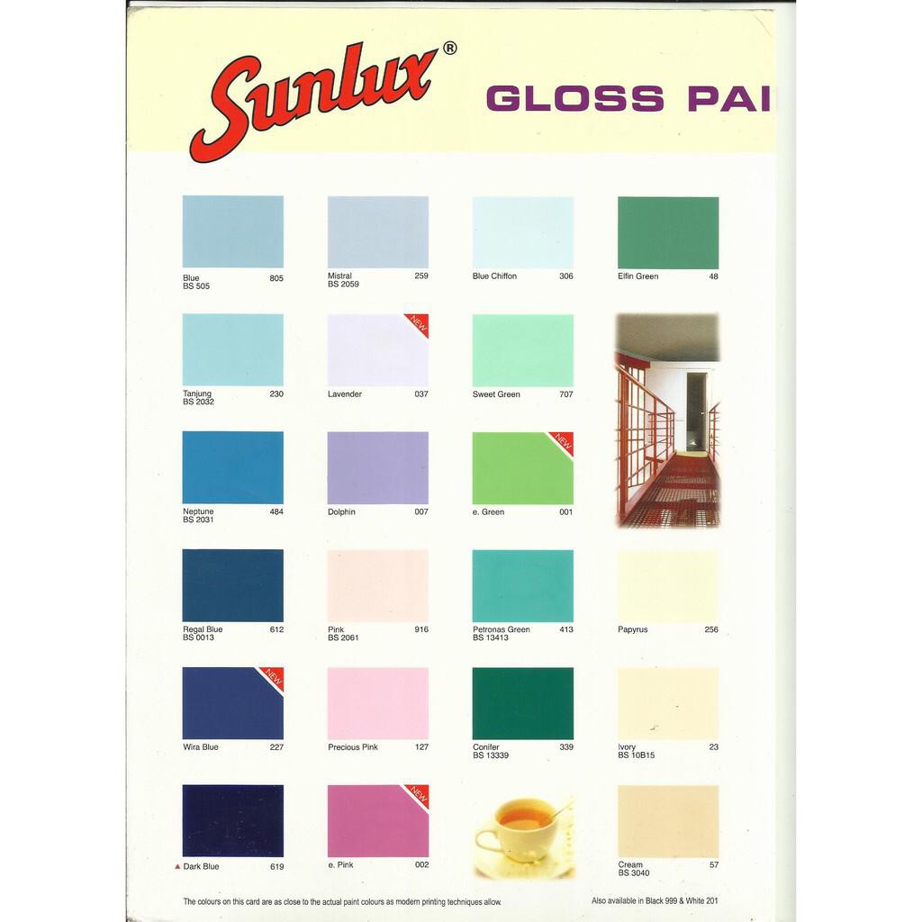 Page 1 sunlux gloss paint/ cat kayu besi/ 1l | BeeCost