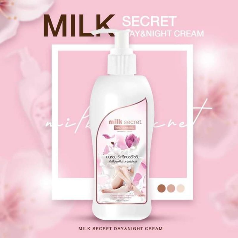 Milk secret Fragrant Milk secret Body Lotion White leavening agent ...