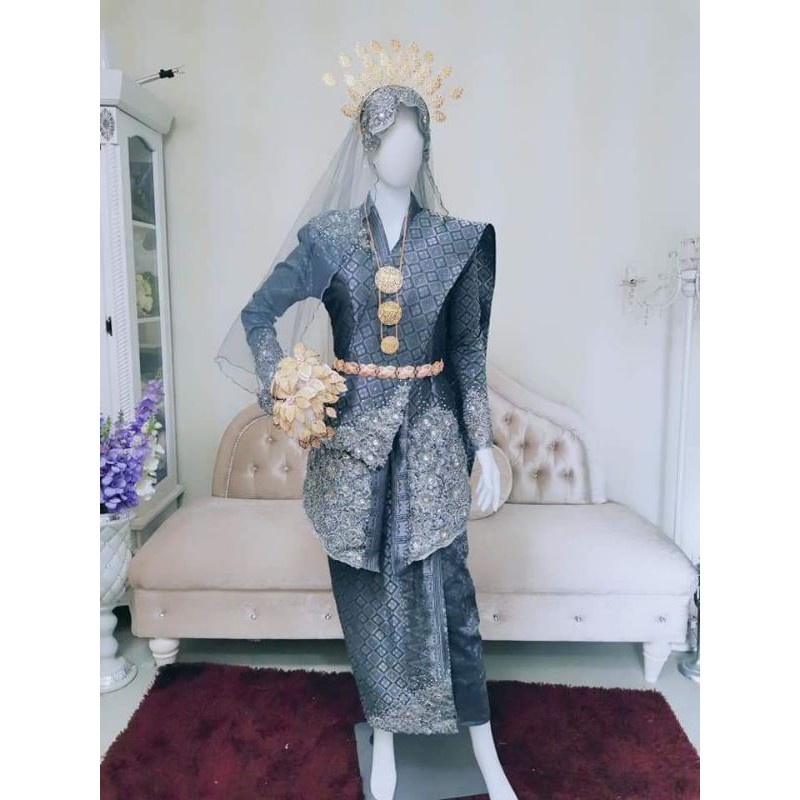 baju sanding, baju songket, wedding | Shopee Malaysia
