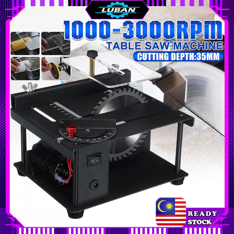 Electric Table Saw Mini Desktop Saw Wood Cutter Electric Cutting ...