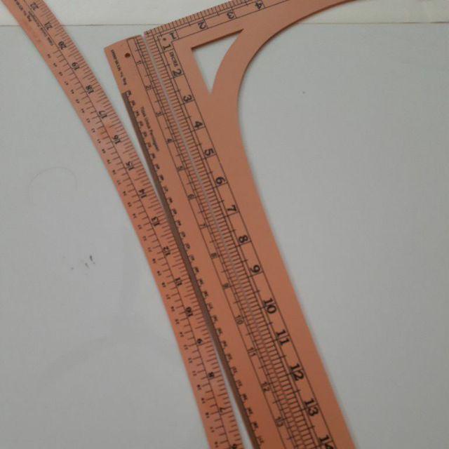 Pembaris tukang jahit Ruler 5pc | Shopee Malaysia