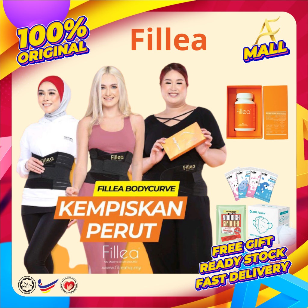 (ORIGINAL HQ + FREEGIFT) FILLEA TABLET SUPPLEMENT KURUS DENGAN VITAMIN ...