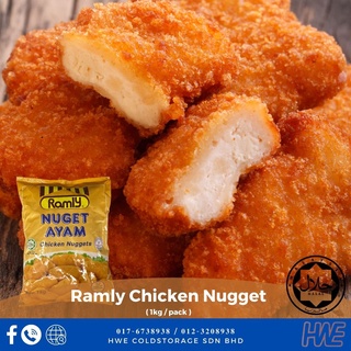 [Halal] Ramly Chicken Nugget 1kg | Ramly Nugget Ayam | Shopee Malaysia