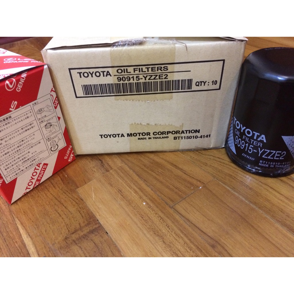 TOYOTA ORIGINAL OIL FILTER for TOYOTA CAMRY, VIOS, ALTIS, WISH | Shopee ...
