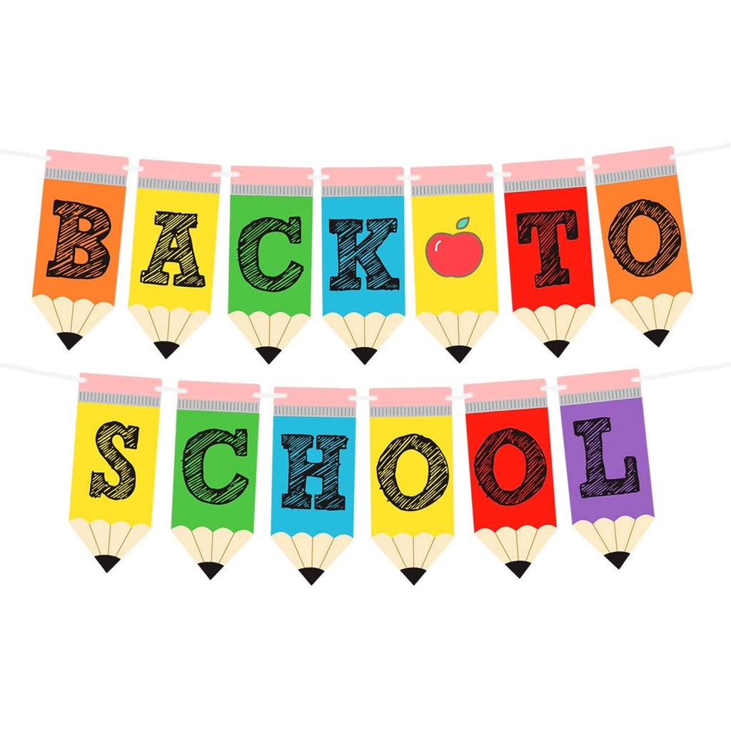 JOLLYROOM Back to School Banner - Teacher Banner for First Day of ...