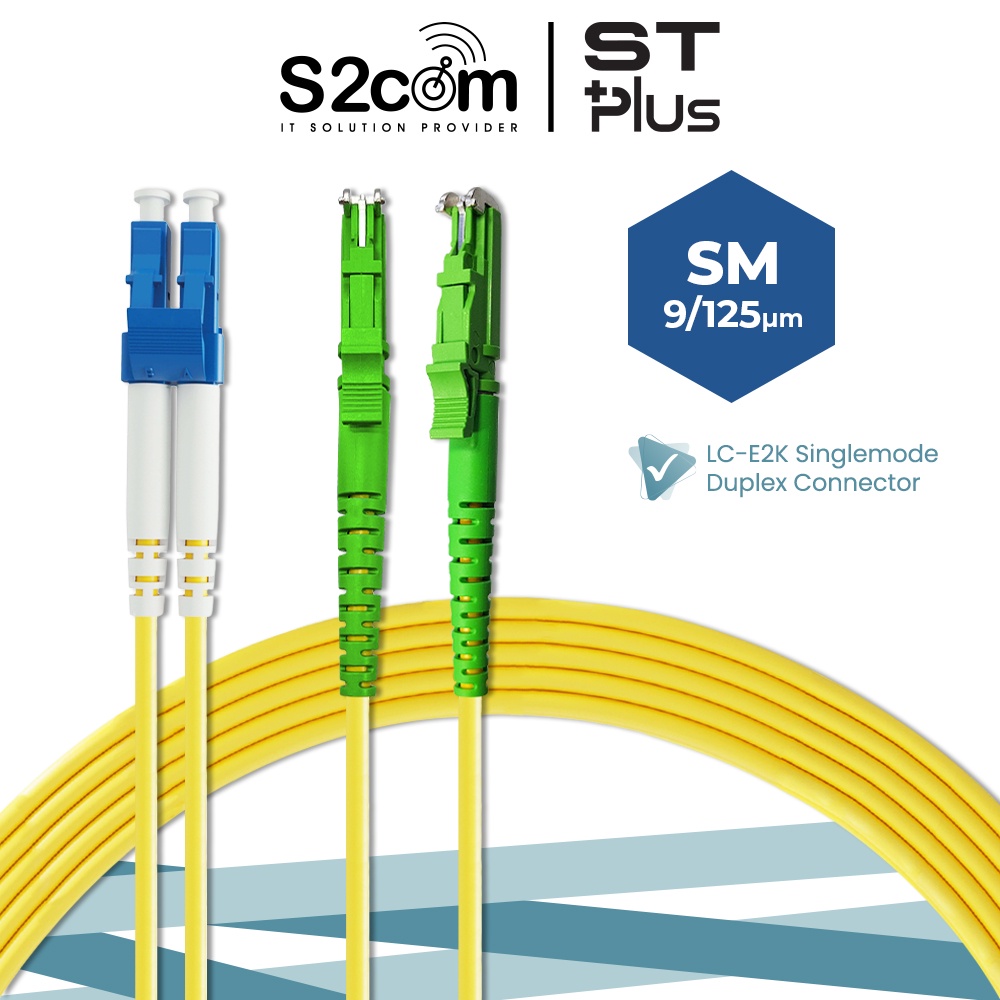 LC/UPC-E2K/APC Singlemode Duplex Fiber Optic Patch Cable 3M 5M 10M 15M ...