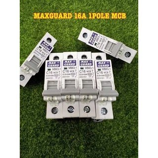 MAXGUARD MCB 6A 10A 16A 20A 32A 1POLE (SIRIM/JKR) | Shopee Malaysia