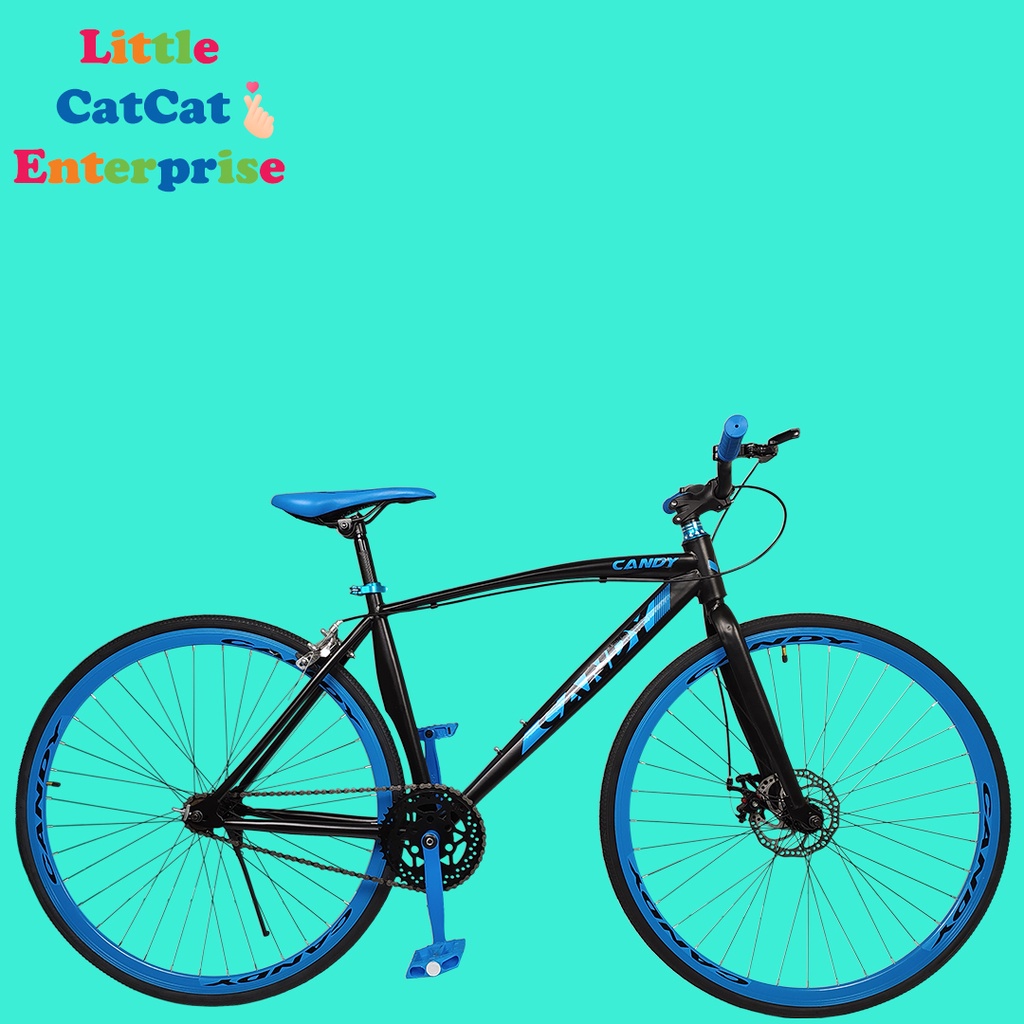 Candy 700C Fixie Bike / Basikal Fixie | Shopee Malaysia