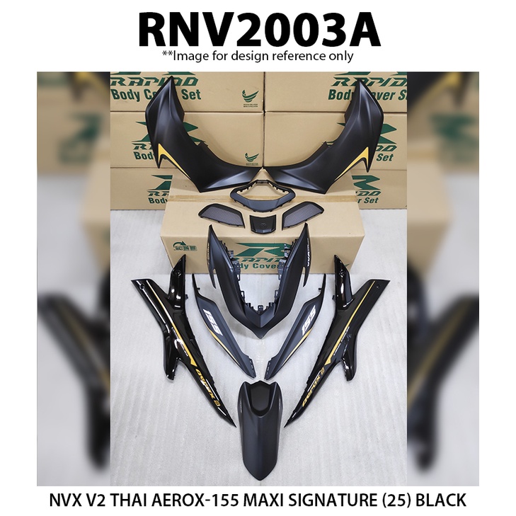 YAMAHA NVX155 NVX V2 AEROX Thai Aerox-155 Thailand Maxi Signature (25 ...