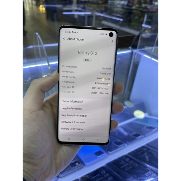 (USED SET)SAMSUNG S10 CONDITION 100% PERFECT ORIGINAL SAMSUNG SME ...
