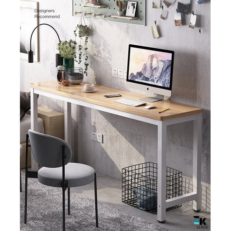 Simple Home Office SOHO Long Table Computer Study Desk (1 month pre ...