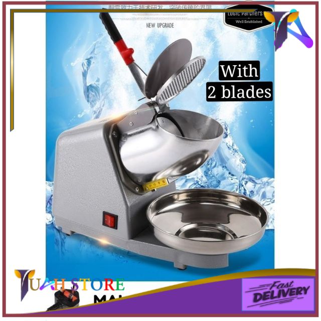 KT WARE 2 blade ice crusher machine ABC mesin ice shaver mesin ice Batu ...