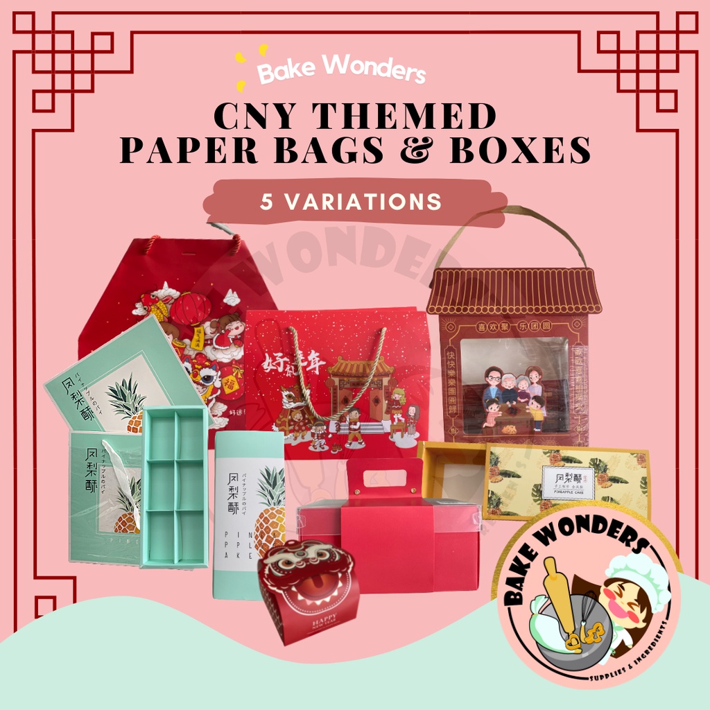 Chinese New Year Bags/ CNY Gift Sets/ CNY Packaging/ CNY Wrappers/ Year ...