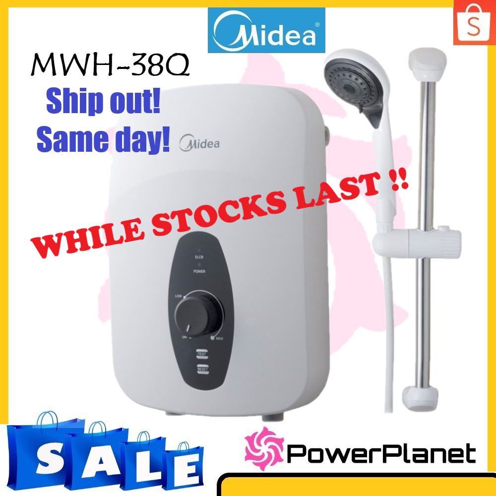 Midea MWH-38Q Water Heater - White MWH38Q | Shopee Malaysia