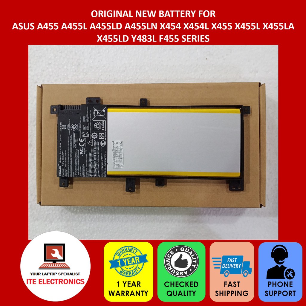 ORIGINAL NEW ASUS A455 A455L A455LD A455LN X454 X454L X455 X455L X455LA ...