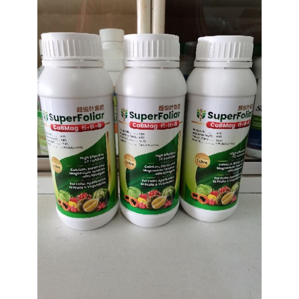 1L SNT Super Foliar CaBMag khas subur pokok buah buah buahan seperti ...