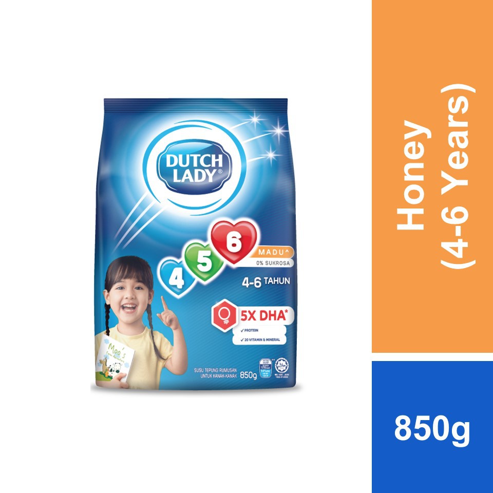 Dutch Lady GUM 456 Honey 850g | Shopee Malaysia