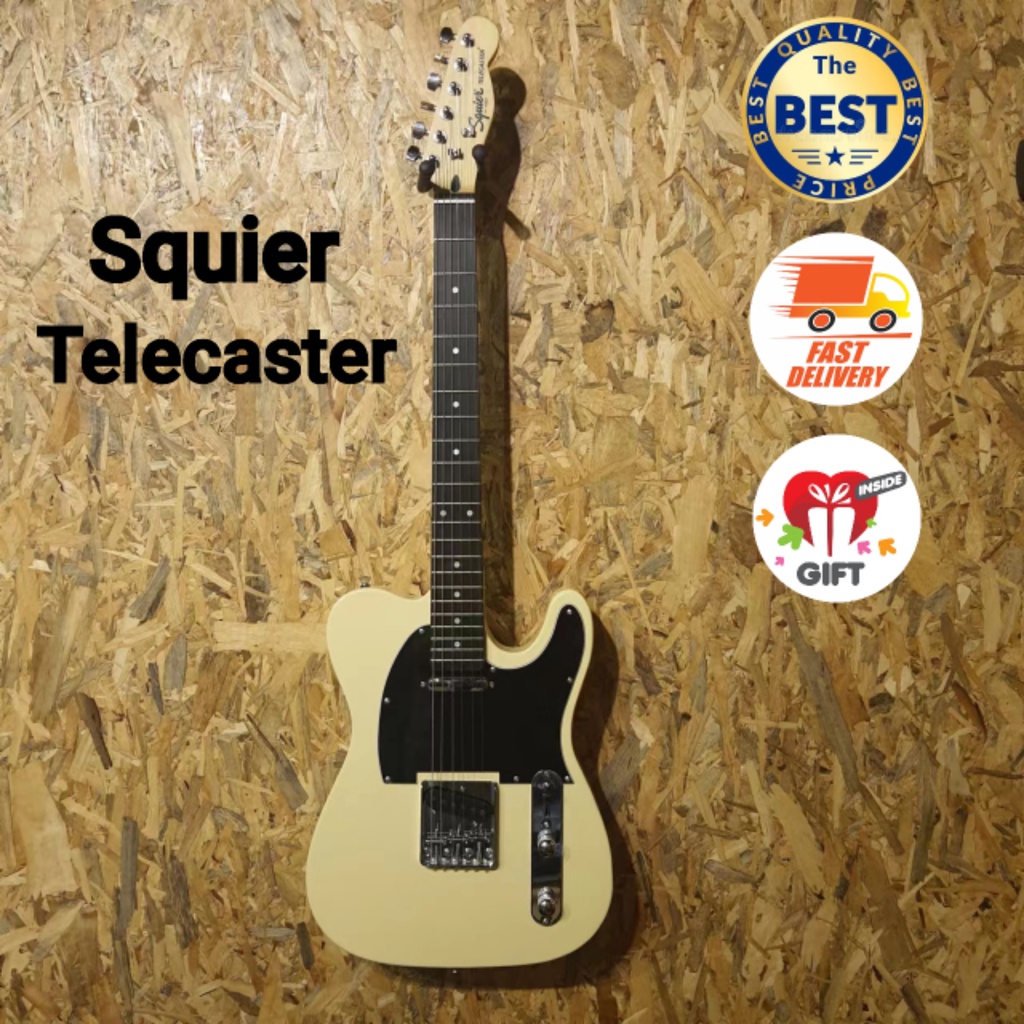 FENDER / Squier / Sqoe Telecaster Electric Guitar # Wings Piano Bass ...