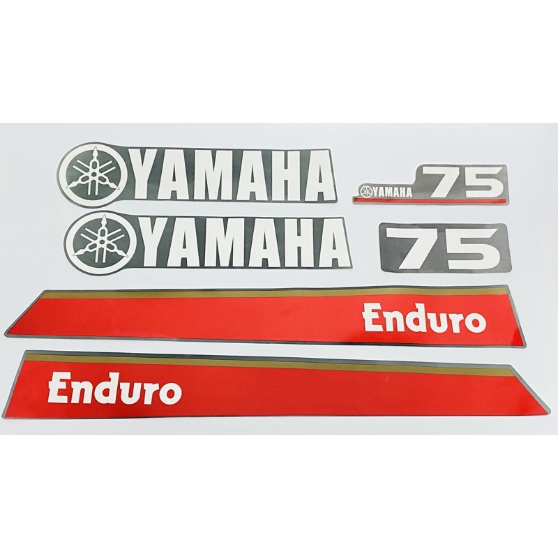 YAMAHA OBM 75HP TOP COWLING STICKERS | Shopee Malaysia