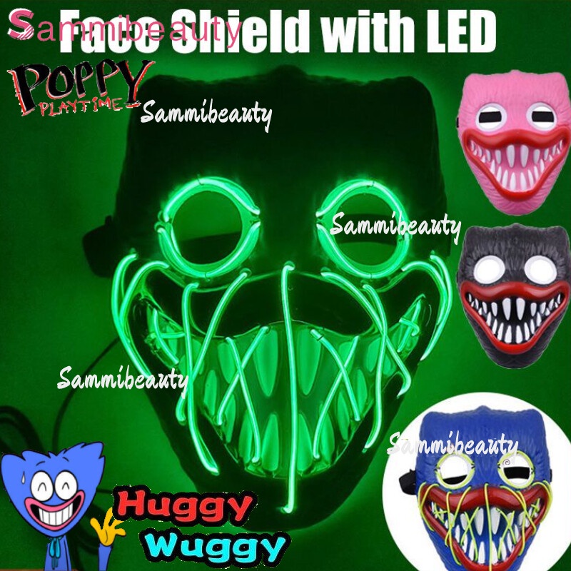 Poppy Playtime Masks Huggy Wuggys Costumes Games Halloween Party ...