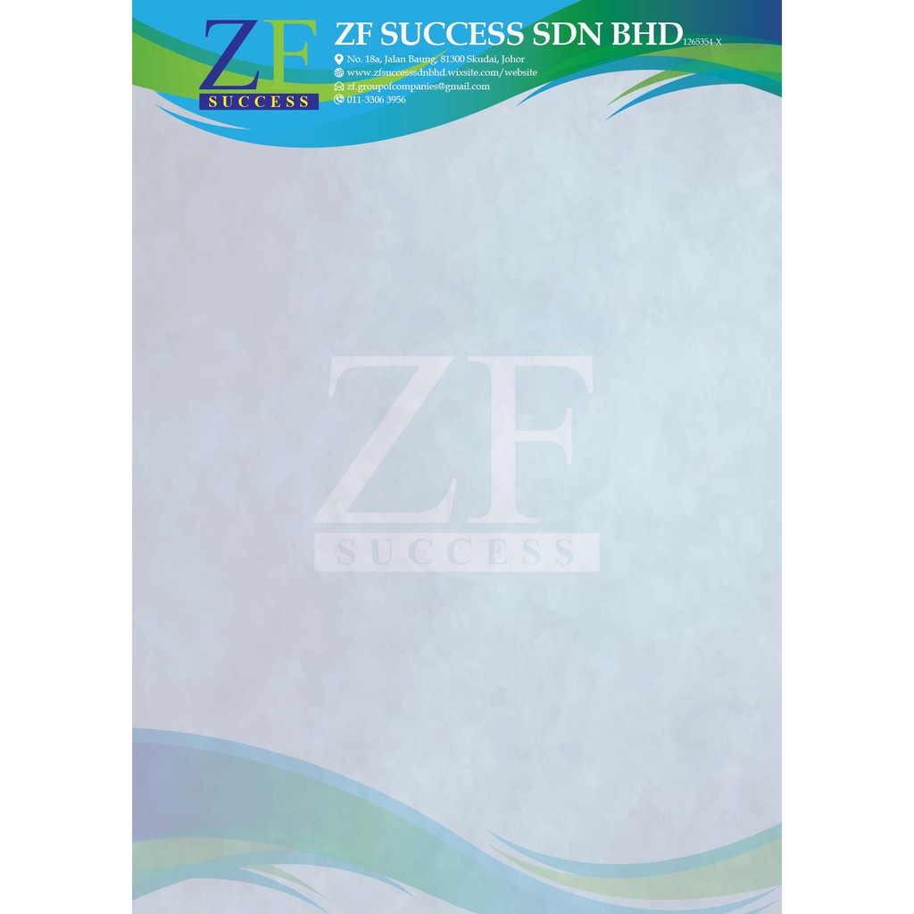 A4 LETTERHEAD @ KERTAS KEPALA SURAT (custom design & print) by ...