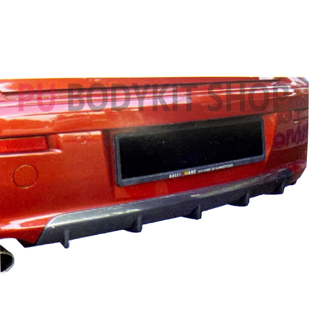 PU2403-MITSUBISHI LANCER X / PROTON INSPIRA REAR DIFFUSER (RALLY ART ...