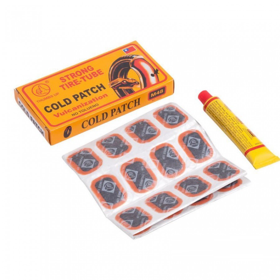 THUMBS UP M48 TUBE VULCANIZATION COLD PATCH (MADE IN TAIWAN) | Shopee ...